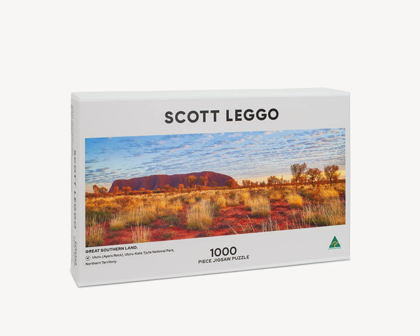 Great Southern Land. Uluru 1000 Piece Jigsaw Puzzle.