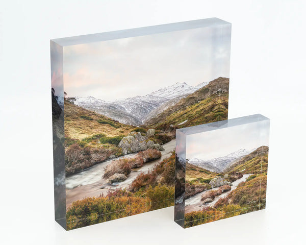 Looking Up. Australian Made Artwork Acrylic Block