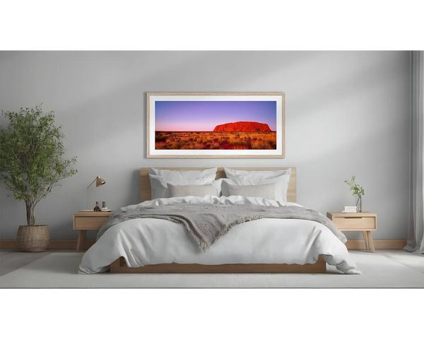 Majestic Uluru. Uluru (Ayers Rock) - Northern Territory. Wall Art.