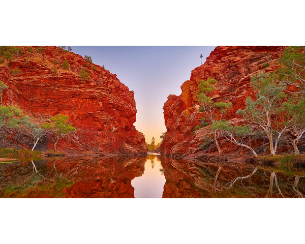 Sacred Waterhole. Ellery Creek Big Hole - Northern Territory. Wall Art