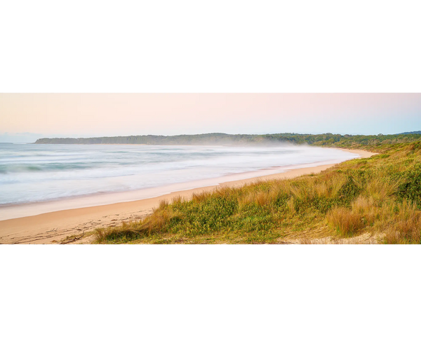 Seaside Dawn. Durras Beach Sunrise. Acrylic Block Artwork.